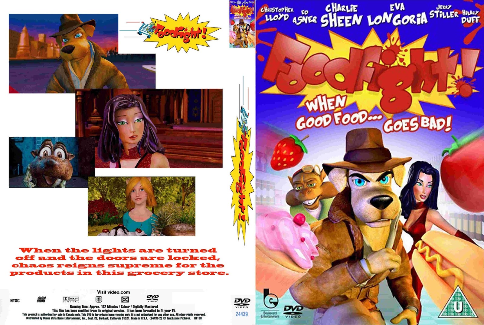 ESTRENOS EN BLU RAY: FOODFIGHT