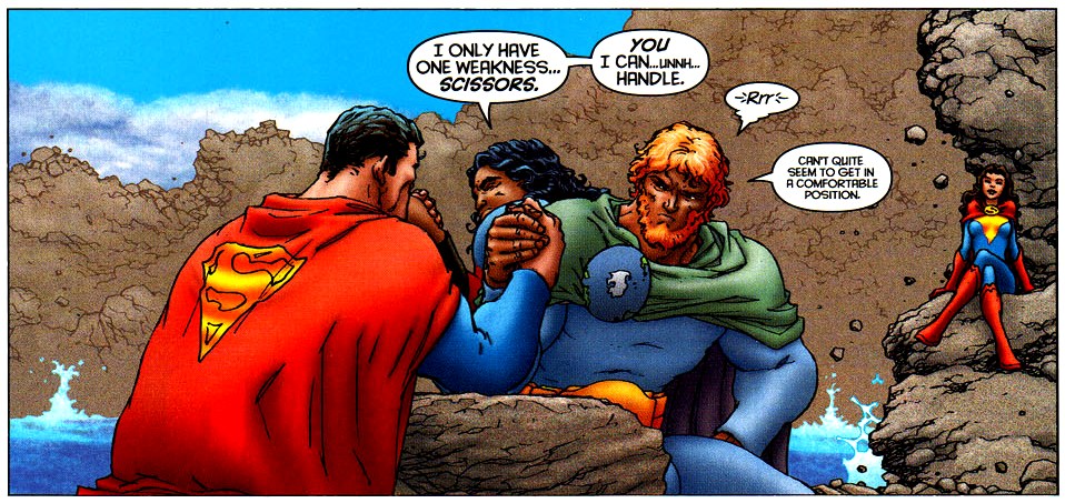 In The Mouth Of Dorkness: Comic Review: All Star Superman