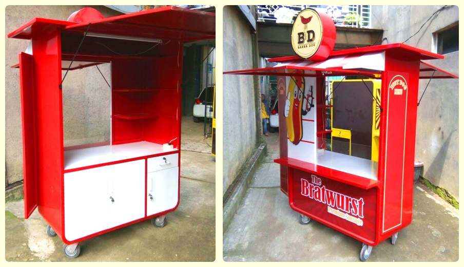Gerobak sausage Modern Rp 5.900.000 | Gerobak Unik Bandung