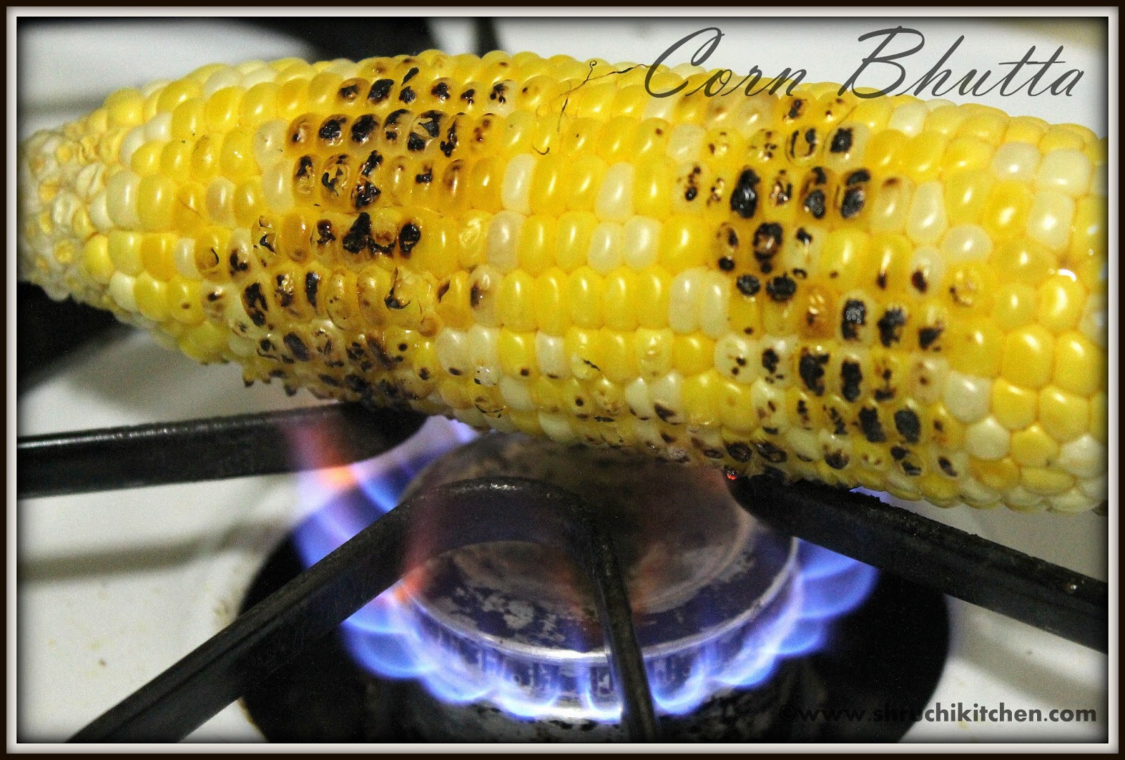 Shruchi Kitchen: Corn Bhutta | Corn on the cob