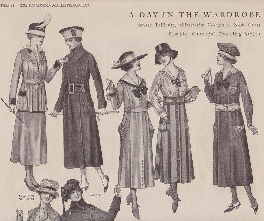 NineteenTeen: Fashion Forecast: September 1917