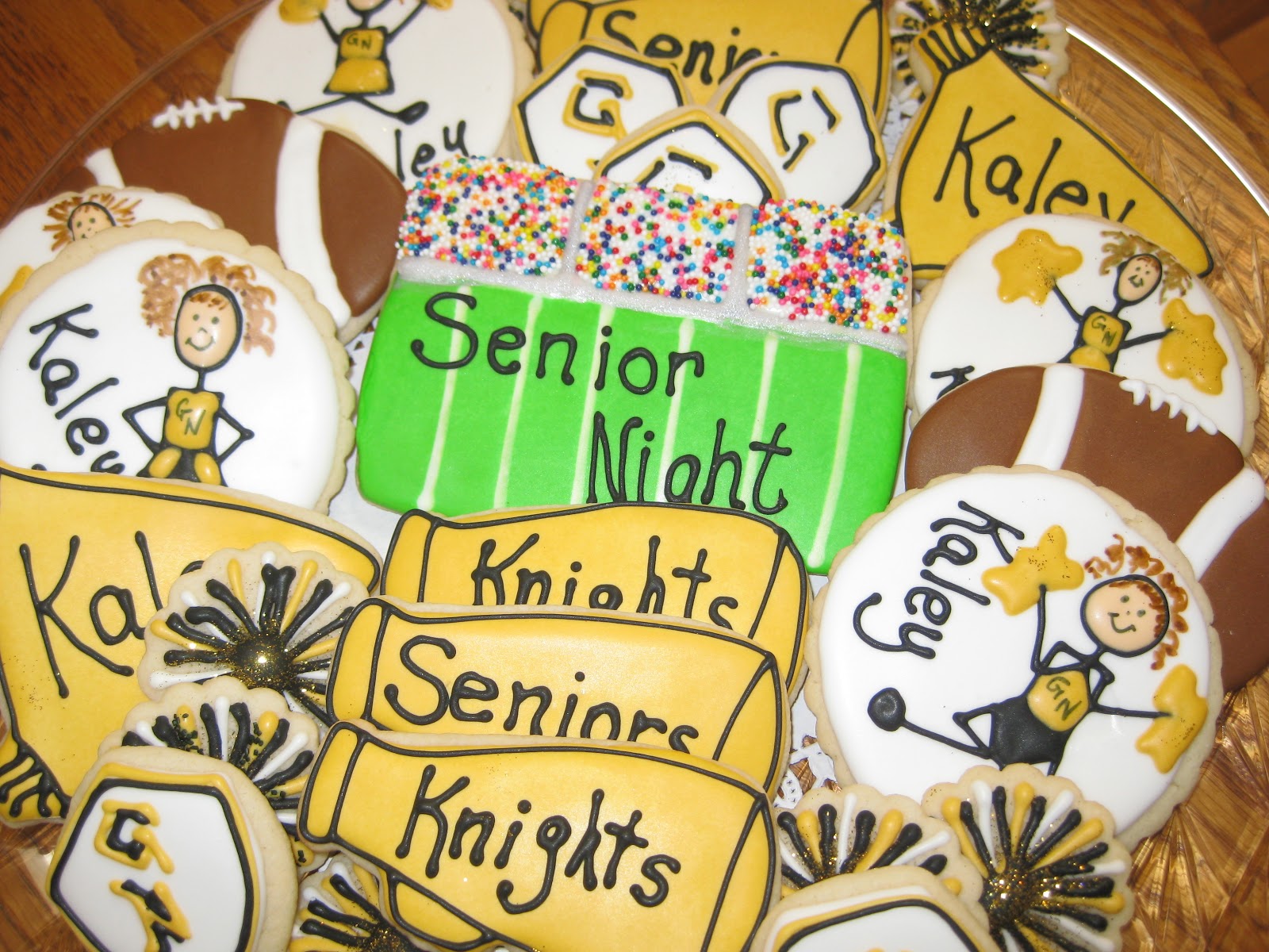 Diane's Cookies: Kaley's Senior Night