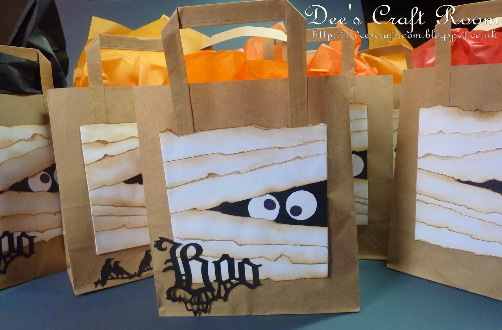 Dee's Craft Room: Halloween Grab Bags