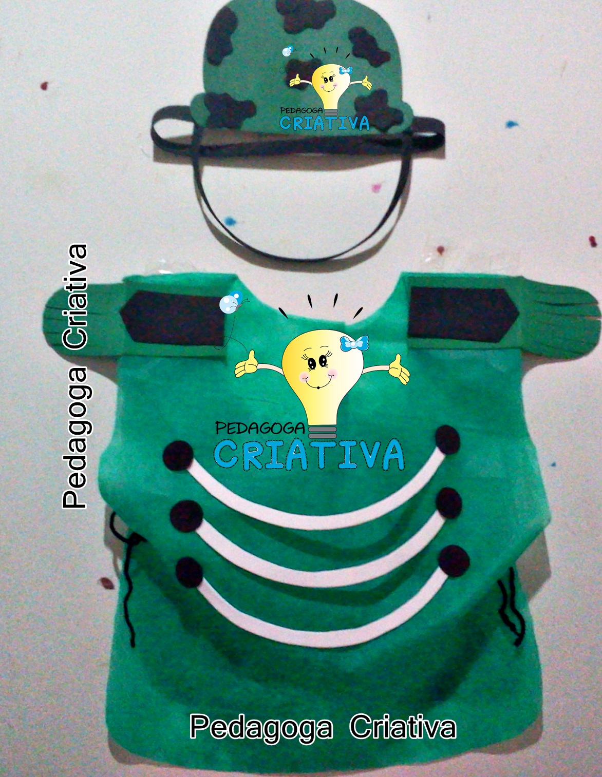 Eu Amo Artesanato: Fantasia de soldado com molde