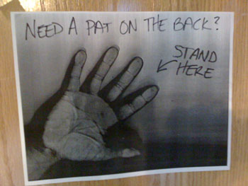 Proverbs & Pixie Dust: Give yourself a pat on the back...