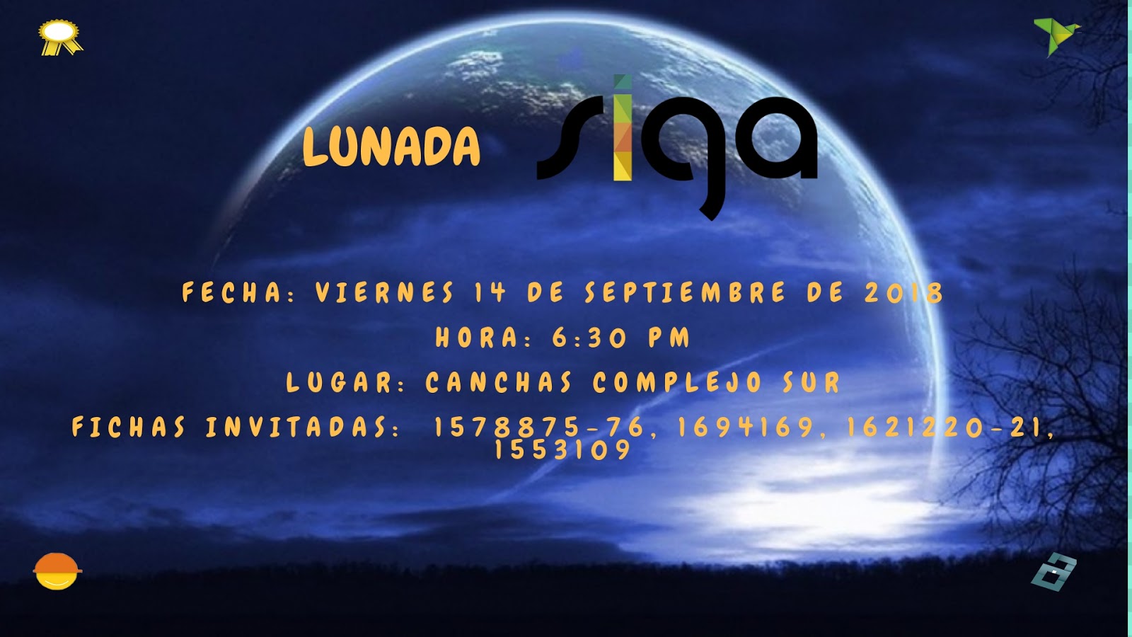 CEET: Invitación: Lunada mes SIGA