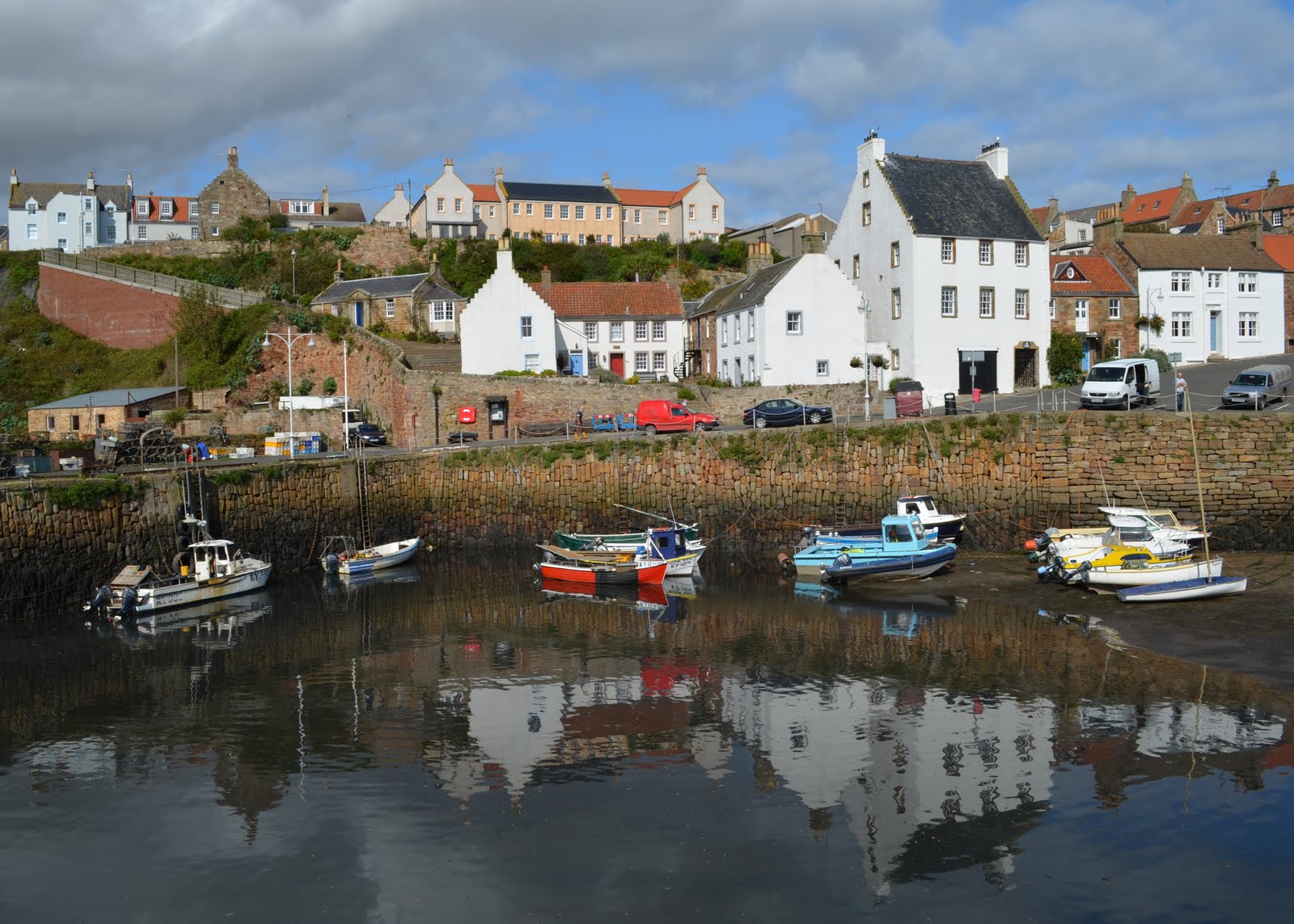 Tour Scotland: Tour Scotland Photographs Reflections Crail East Neuk Of ...