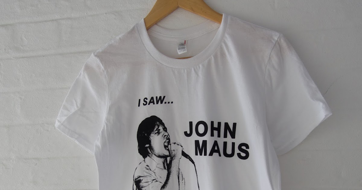 UPSET THE RHYTHM: John Maus t-shirt back in stock!