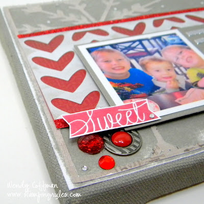 Stamping Rules!: Sweet Canvas Mixed Media Project