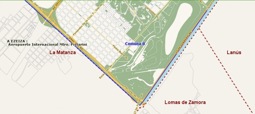 RIACHUELO: COMUNA 8 = EL NEGOCIO