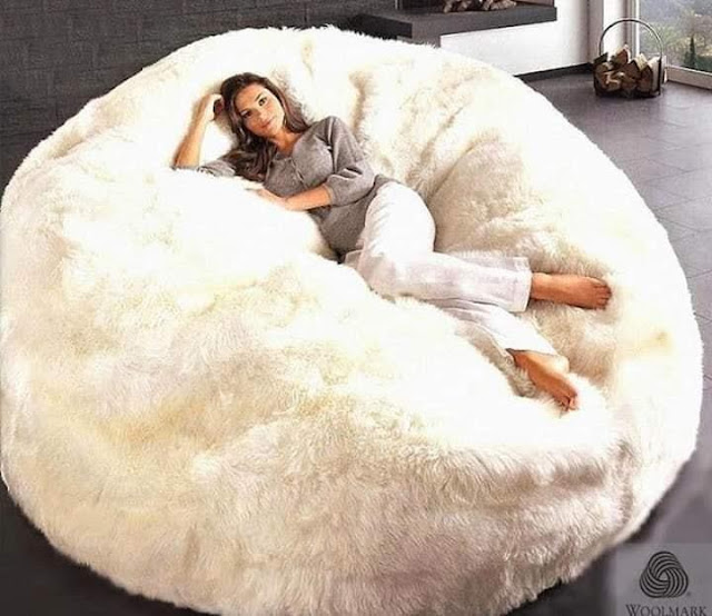 Puffs Gigantes e Aconchegantes na Decoração. - Flinki Artes