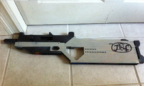 Airsoft & Lego Gun Replicas: Featured: Airsoft M4A1 and Lego FN F2000