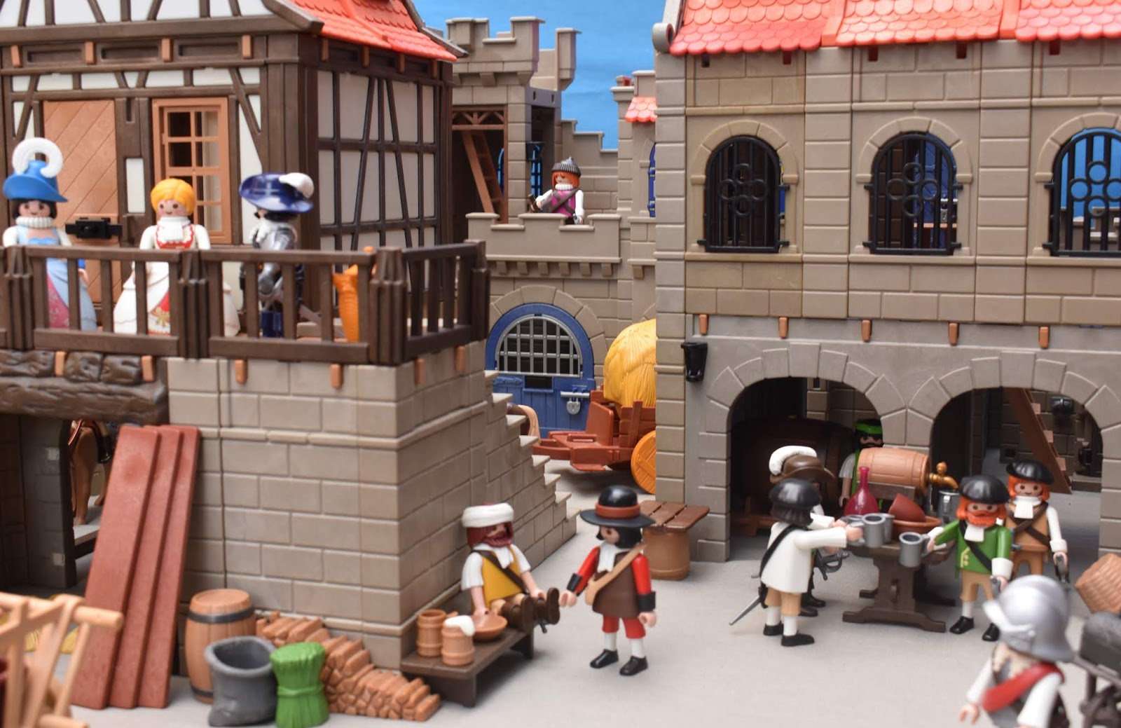 Mop Mad On Playmobil Playmobil Diorama Xvii Century Port