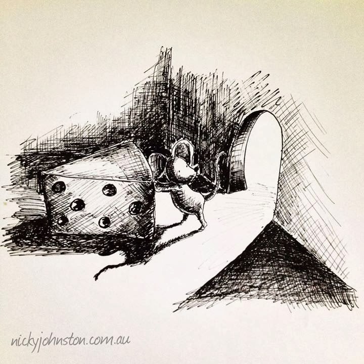 The 52-Week Illustration Challenge: tania's picks - week 8: CROSS HATCHING