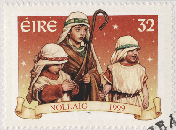 PJ Lynch Gallery: Nativity Stamps from 1999