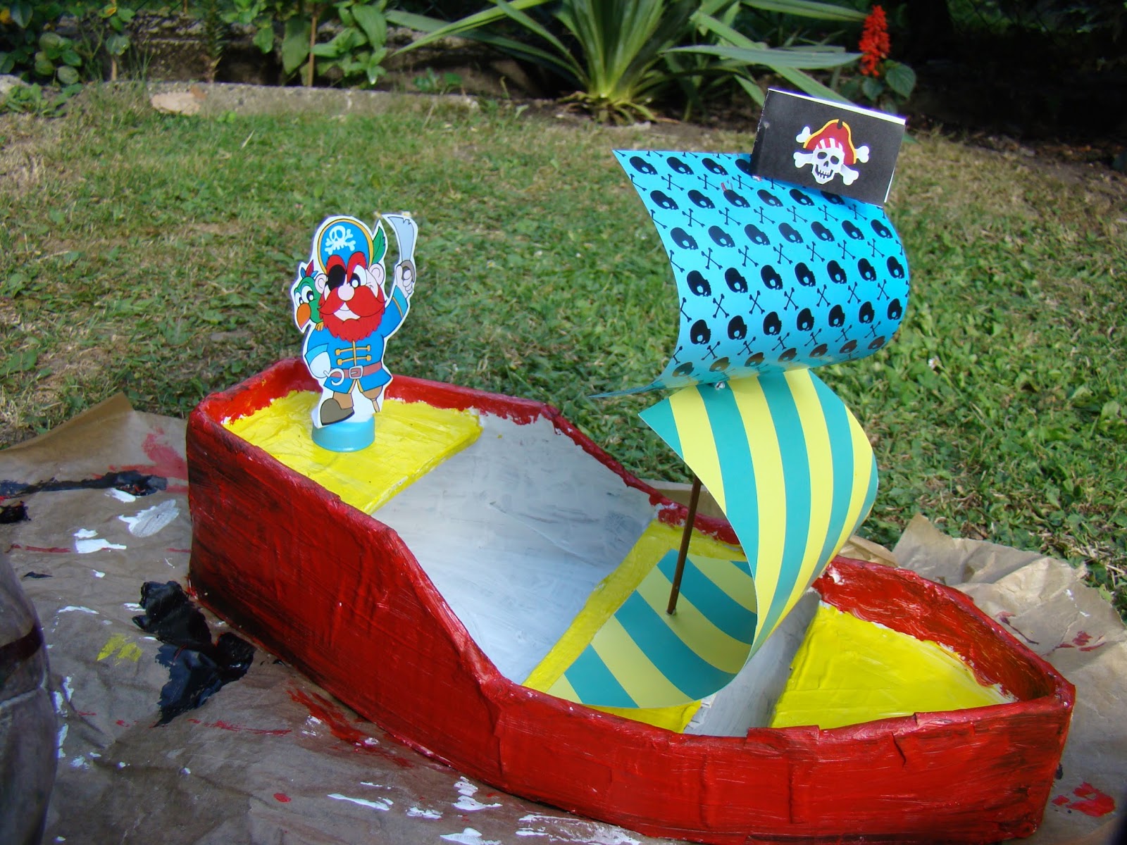 Ania mama Agnieszki: statek piracki