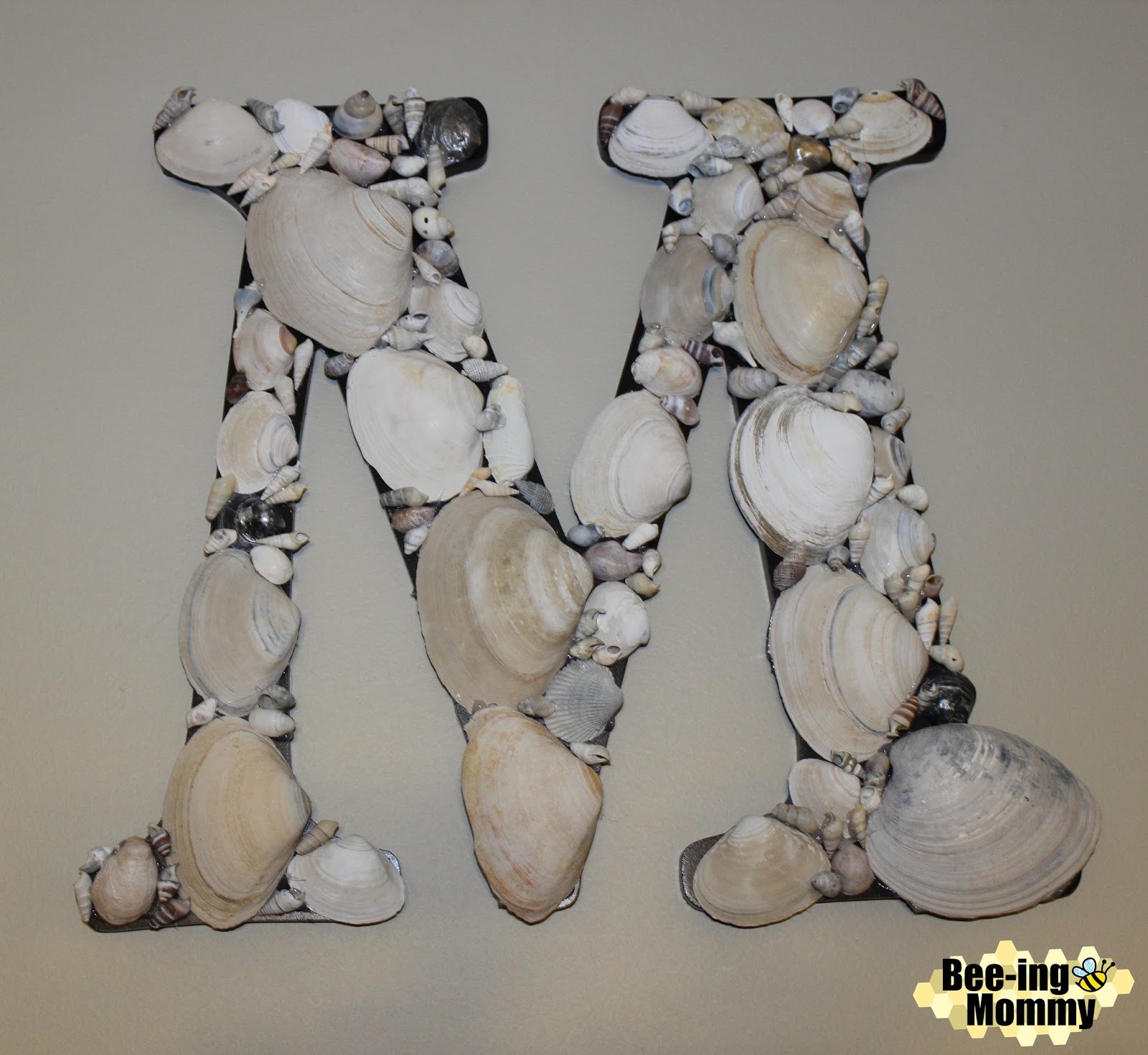 Sea Shell Monogramed Letter