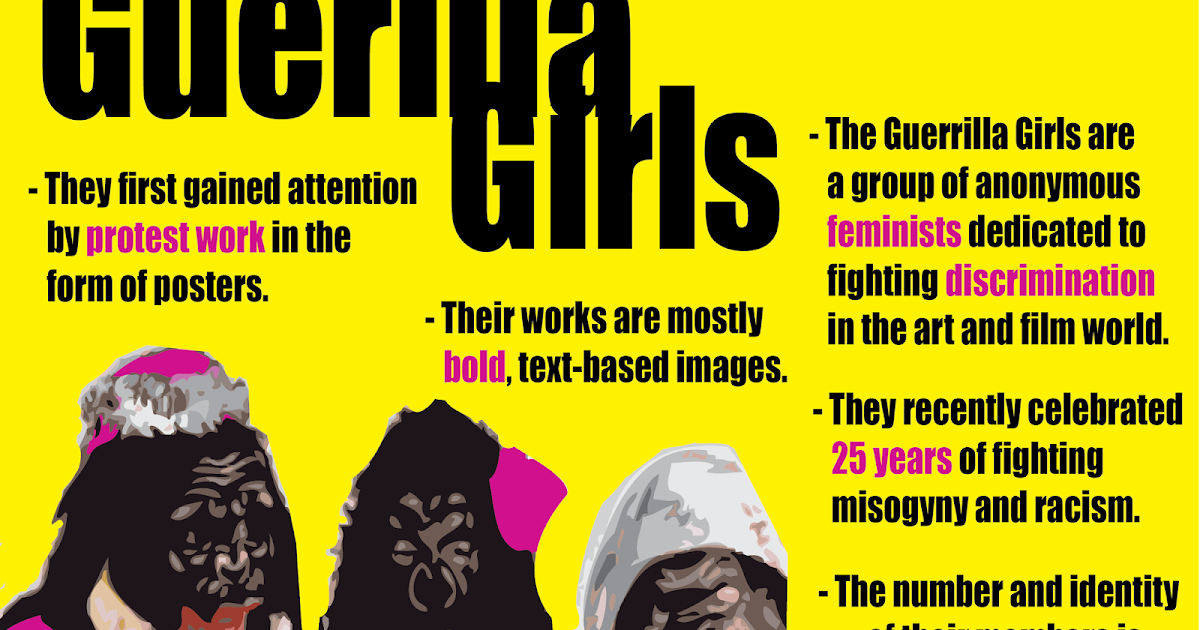 Art Intersections: Guerilla Girls: Exploring Women Artists (3)