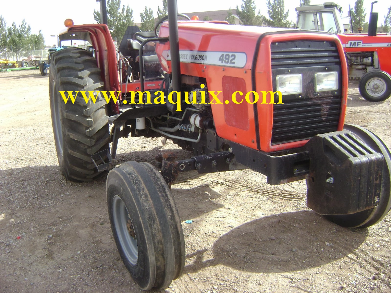 MAQUINARIA AGRICOLA INDUSTRIAL: Vendo Tractor Massey Ferguson 492 ...