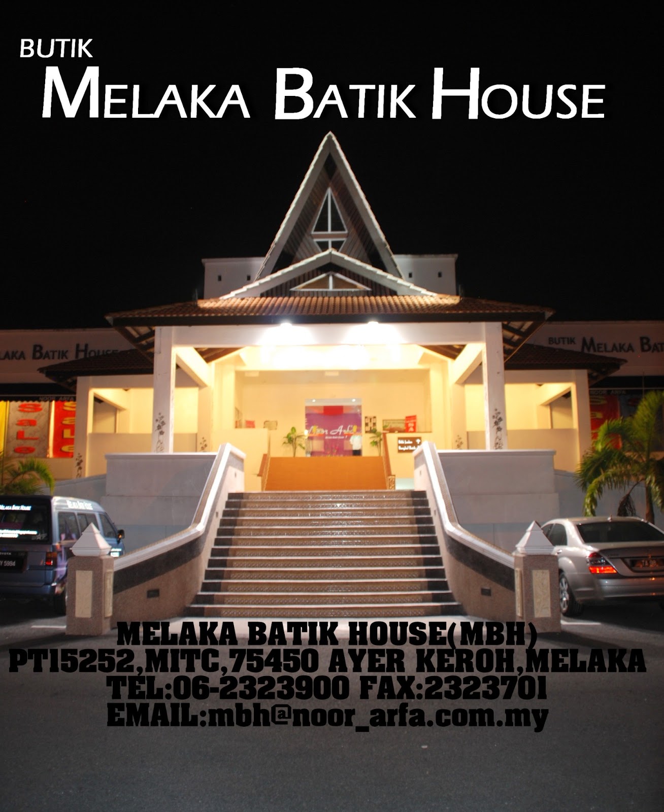 MELAKA BATIK HOUSE by NOOR ARFA: Contact Us