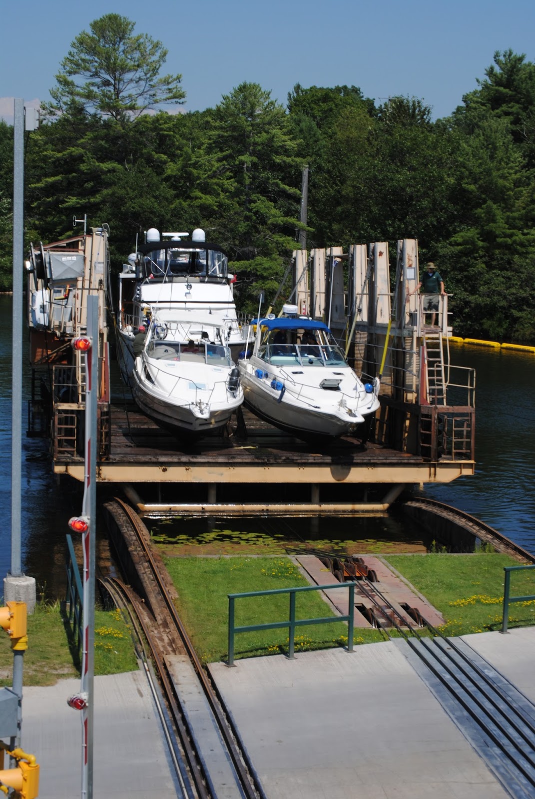Our Adventures: Historic Big Chute Marine Railway - Lock 44
