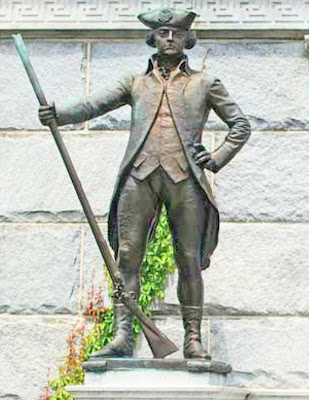 Historic Pelham: Statue Based on Portrait from Life of Soldier Who Was ...