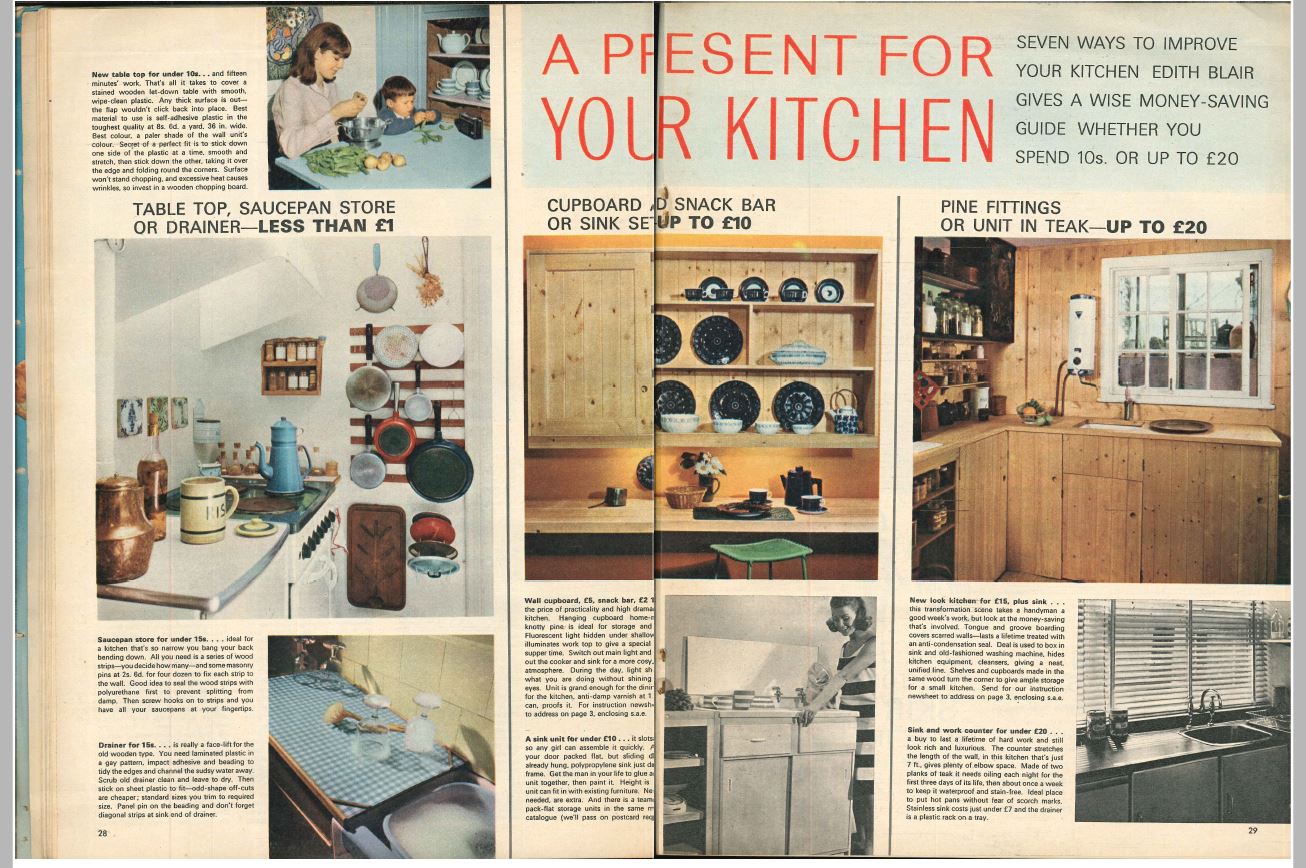 A-Level Media Studies: Woman Magazine centre spread - A Present For ...