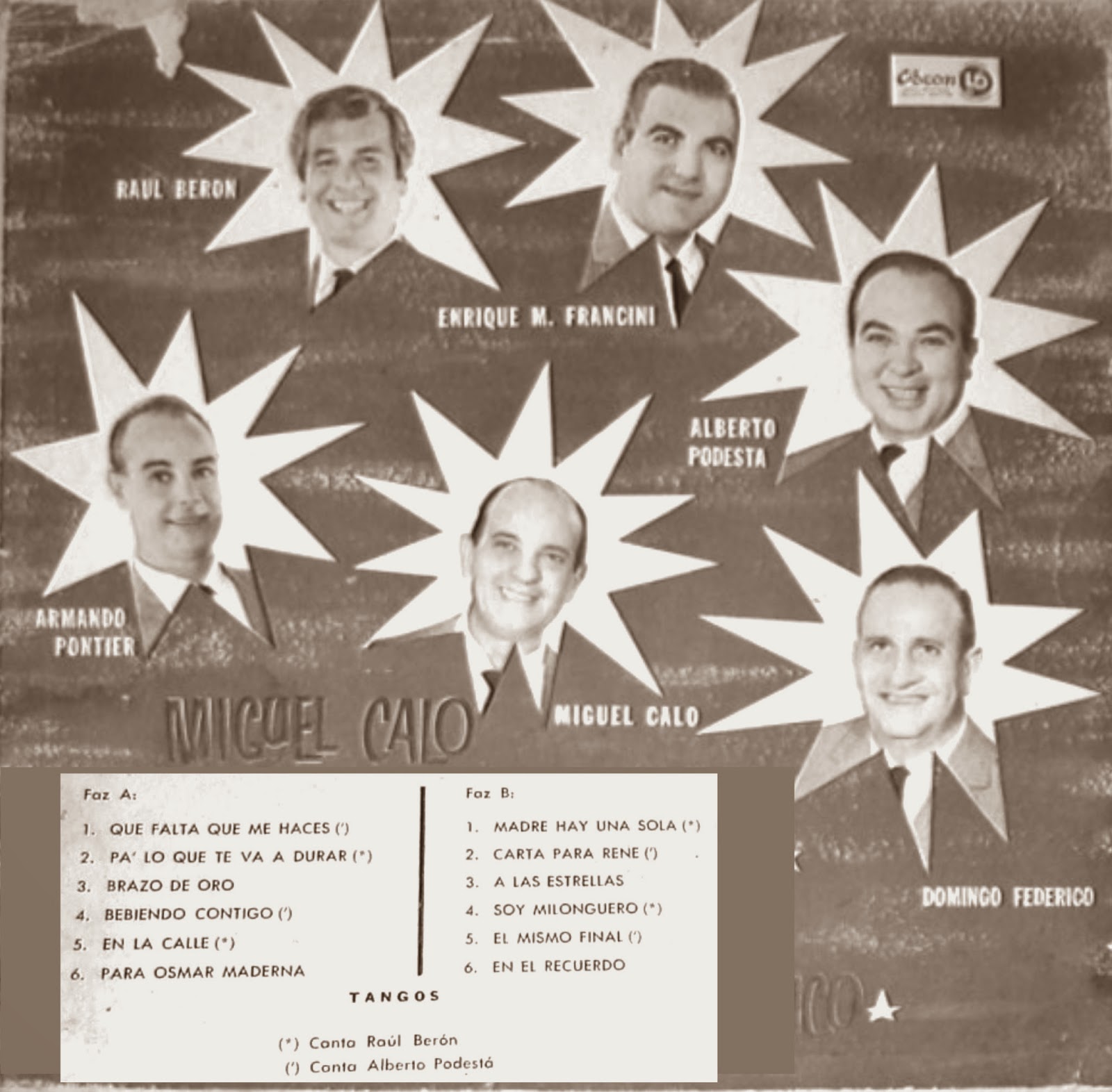 La nova Botica del Aleman.: Tango - Miguel Calo - La orquesta de Las ...