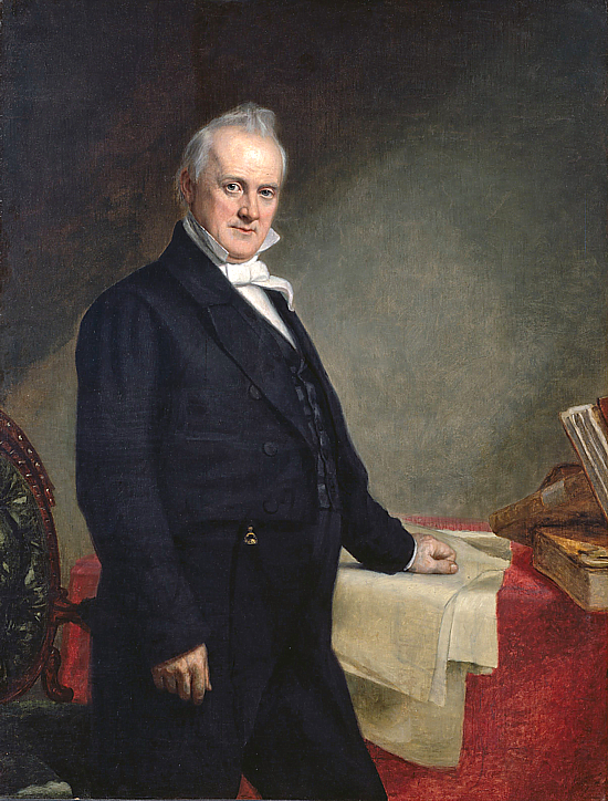 Art Now and Then: James Buchanan Portraits