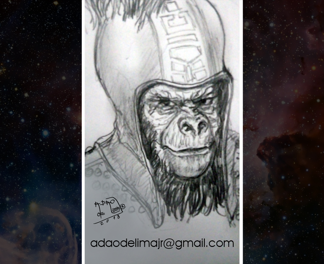 Adão de Lima Jr Portfolio: Planeta dos Macacos prévia
