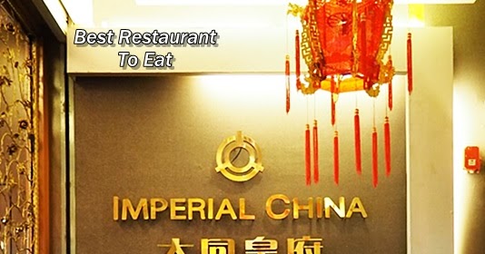 Best Restaurant To Eat - Malaysian Food Blog: Tai Thong Restaurant 2017 ...