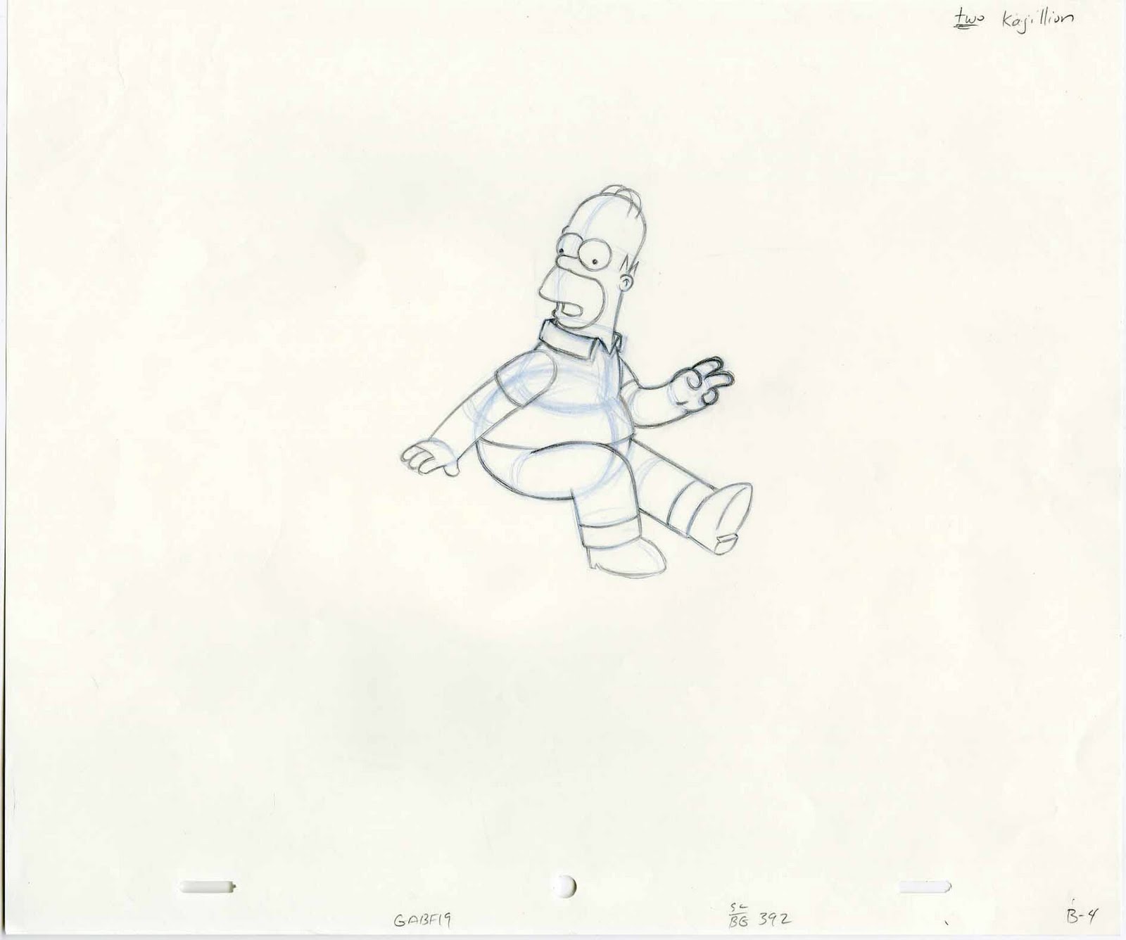 Living Lines Library: The Simpsons (TV Series 1989– ) - Production Drawings
