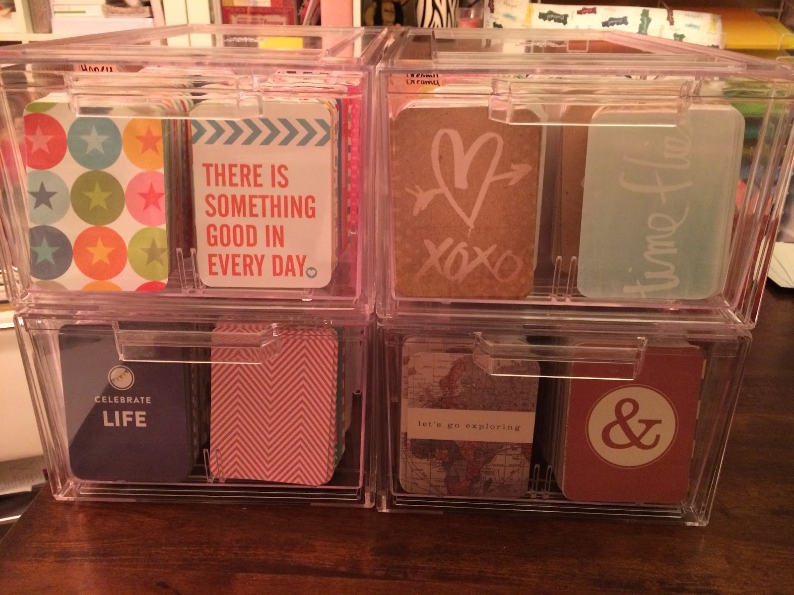 Ashley's Adventures: Project Life Card Organization