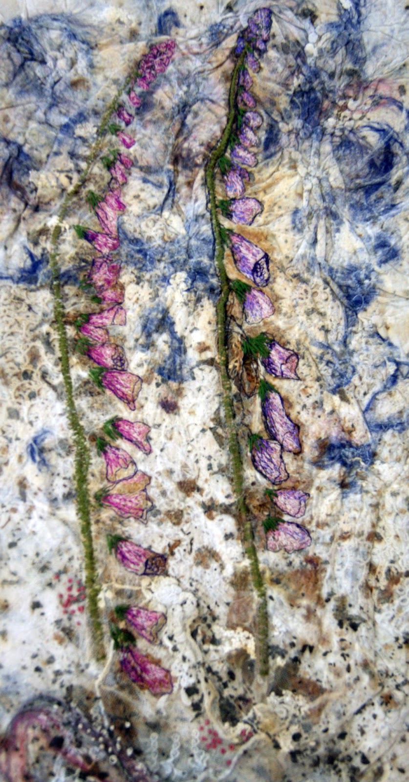 Lindisfarne Gospels 1000 Creations: Wendy Stanger Textile Artist