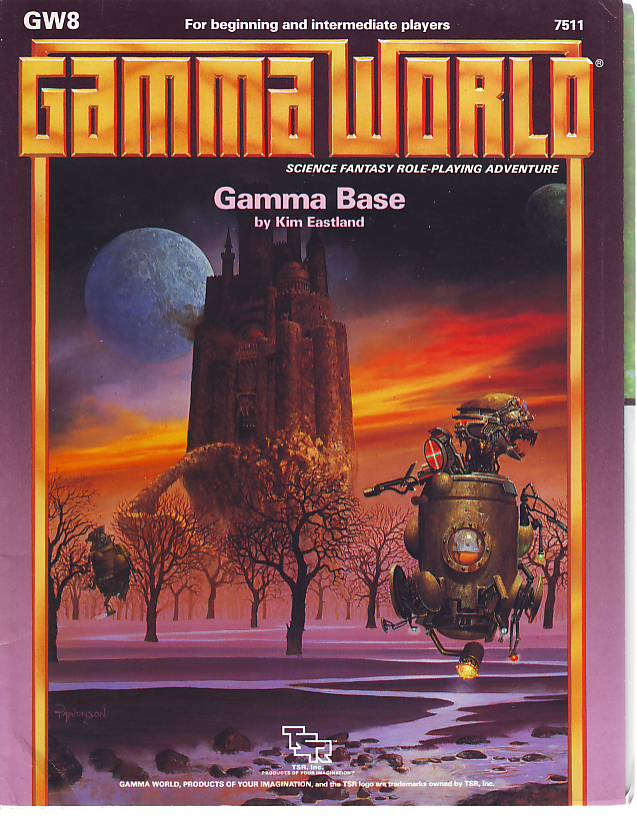 Quag Keep: Gamma World: GW8 - Gamma Base
