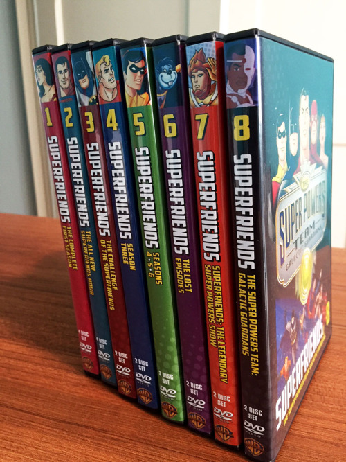 Flashback Universe Blog: Walko's Custom Superfriends DVD covers