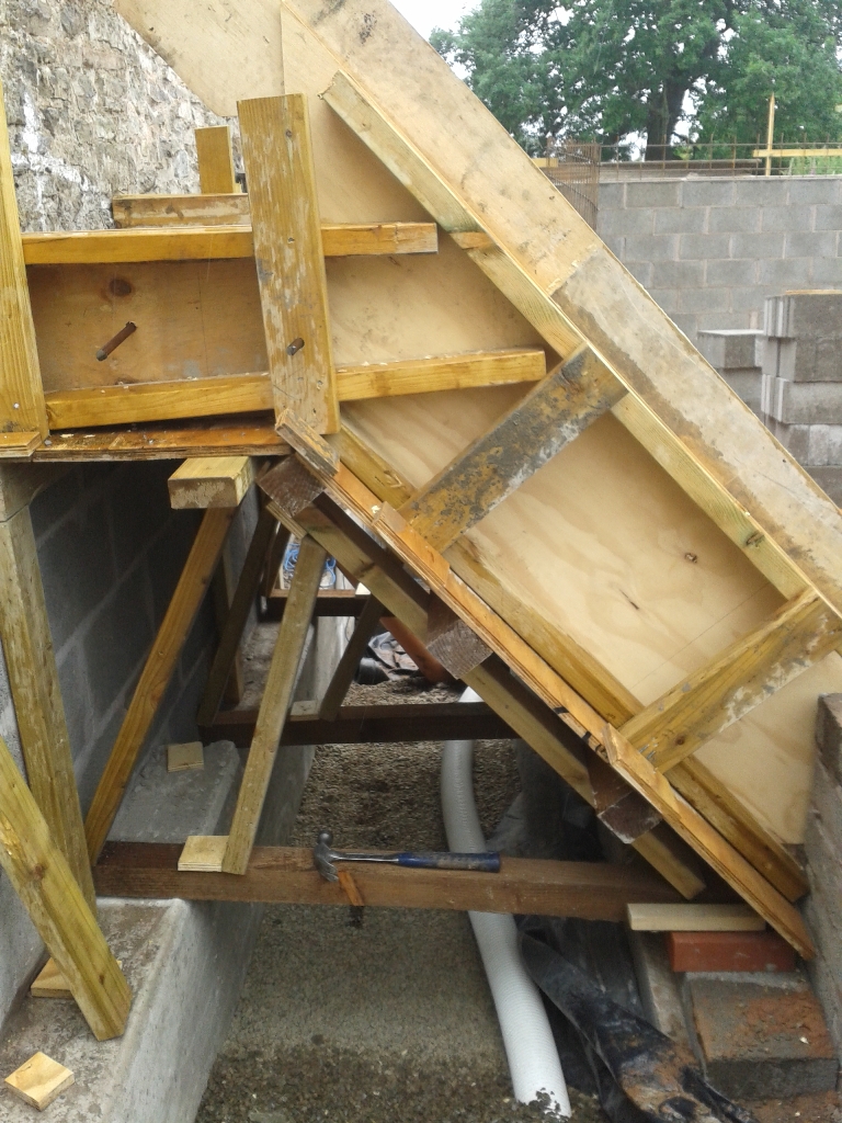 Sawdust In My Socks: Shuttering Steps