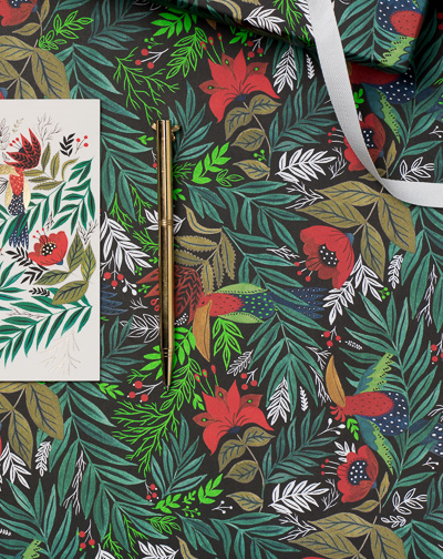 print & pattern: PAPER GOODS - red cap cards