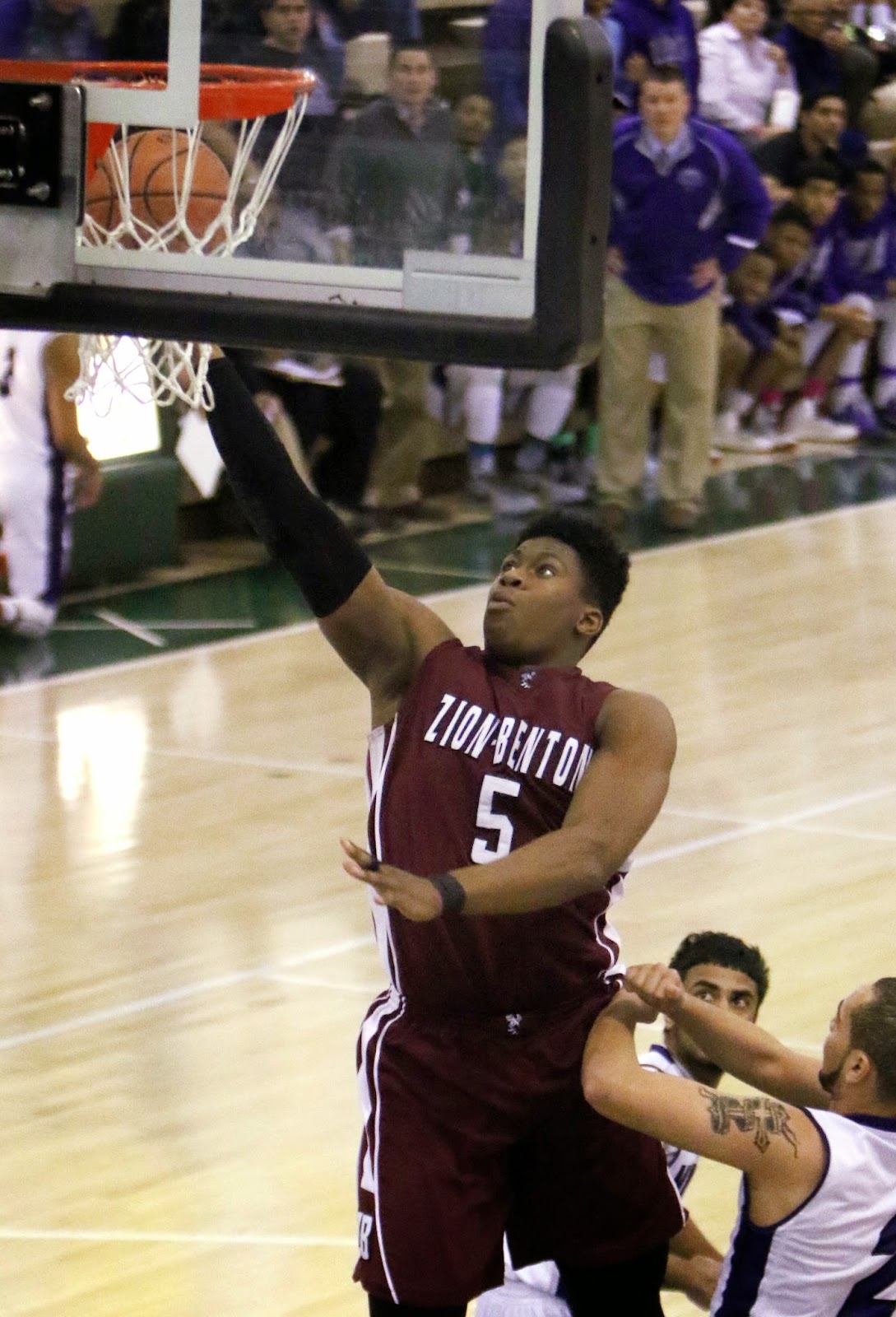 Mark Kodiak Ukena: IHSA Varsity Boys Basketball Regionals: Zion-Benton ...