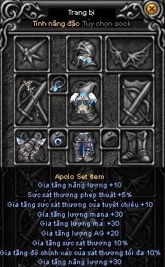 Các set đồ thần trong MU Online - Hội Mê Game - Phiên bản 2 - Đam Mê Mu ...