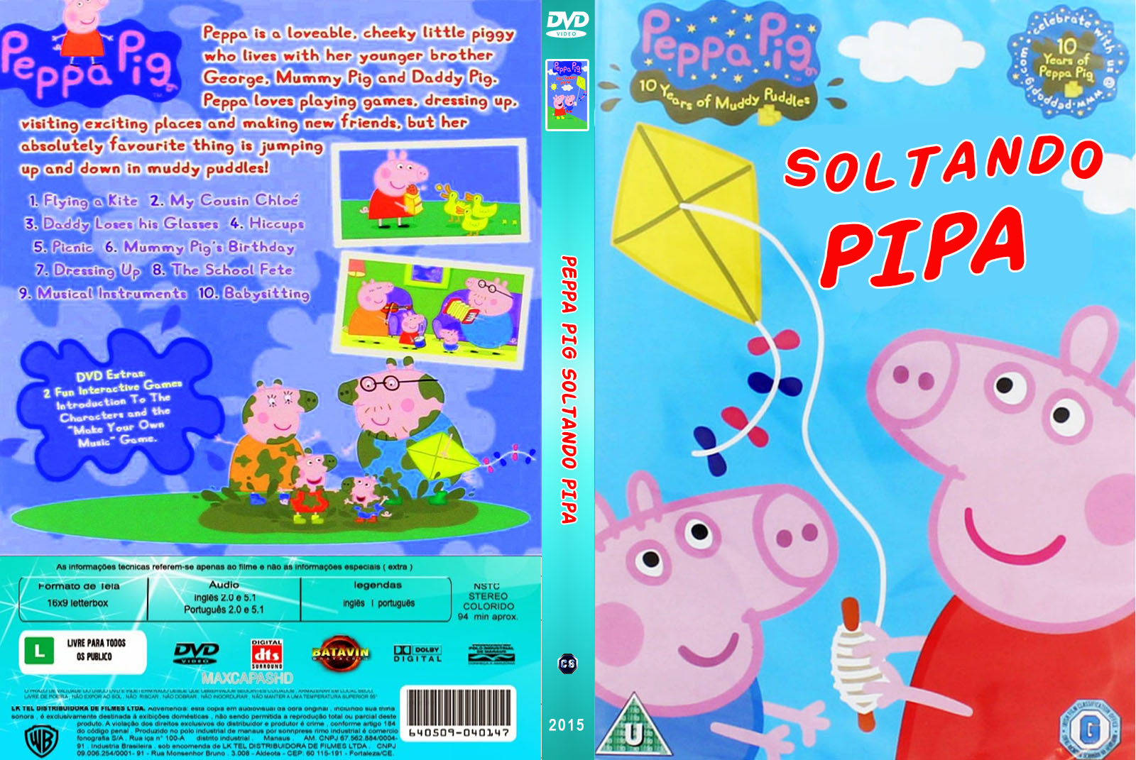 PEPPA PIG SOLTANDO PIPACAPAS BIL