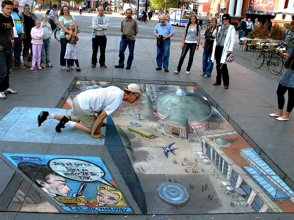 ARTE URBANO : UNA FORMA DE EXPRESIÓN : Street art: Julian Beever