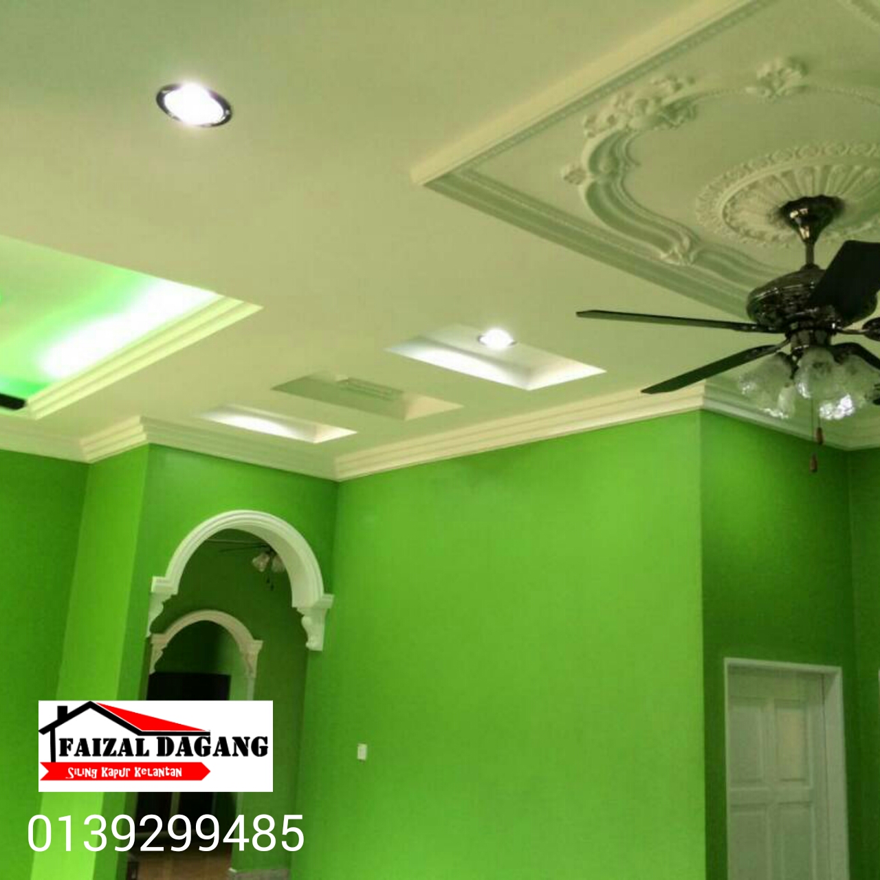 SILING KAPUR DI KELANTAN : DESIGN SILING KAPUR YANG MEWAH DAN TERKINI