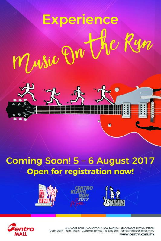 RUNNING WITH PASSION: Centro Klang Music Run & Tower Relay Run 2017