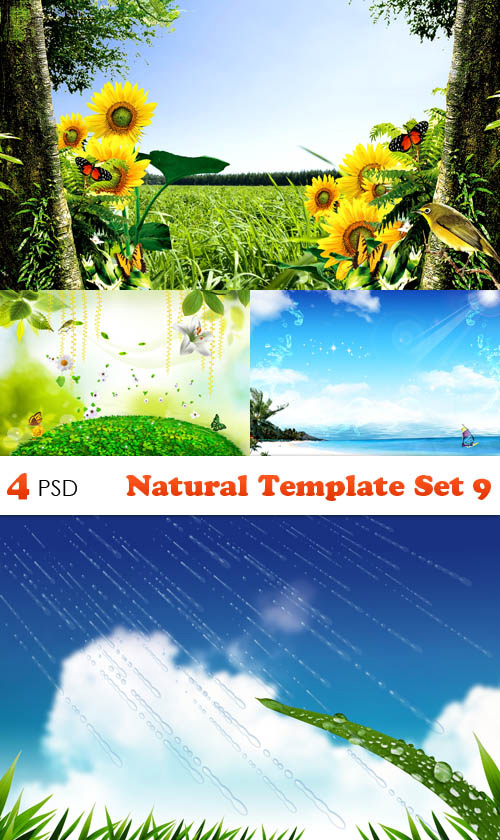 Natural Templates Free Download In PSD