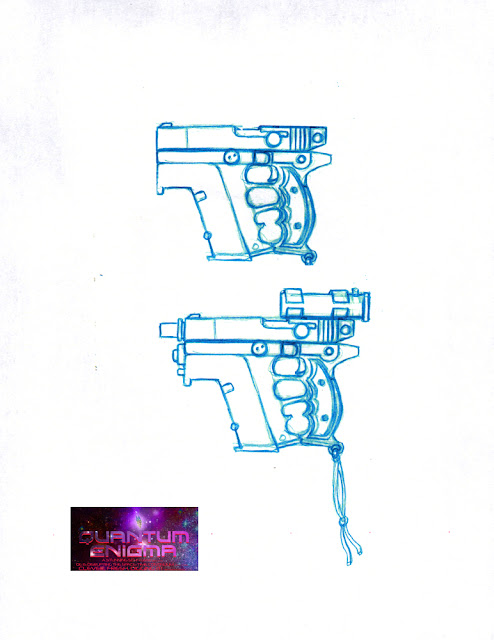 ALIEN BLASTER CONCEPT ART AND PROP DESIGN | Black Fly Productions