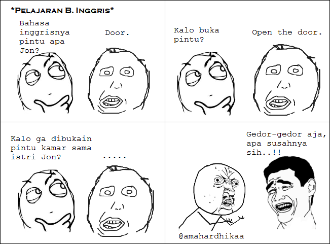 14 Meme 'Belajar Bahasa Inggris' Ini Lucu Banget Bikin Ketawa Ngakak