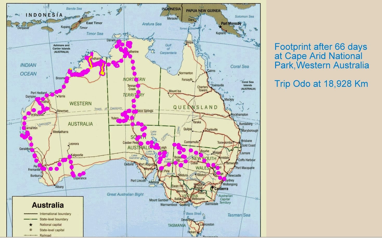 Crossing the Australian Outback 2011: Day 66 - 71 Crossing the ...
