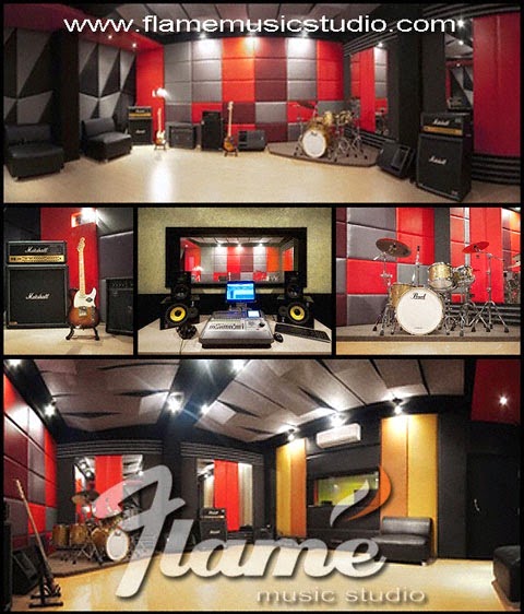 Flame Acoustic Design: Jasa Pembuatan Akustik & Interior Studio Musik