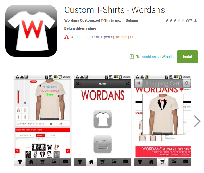 cara desain baju secara online